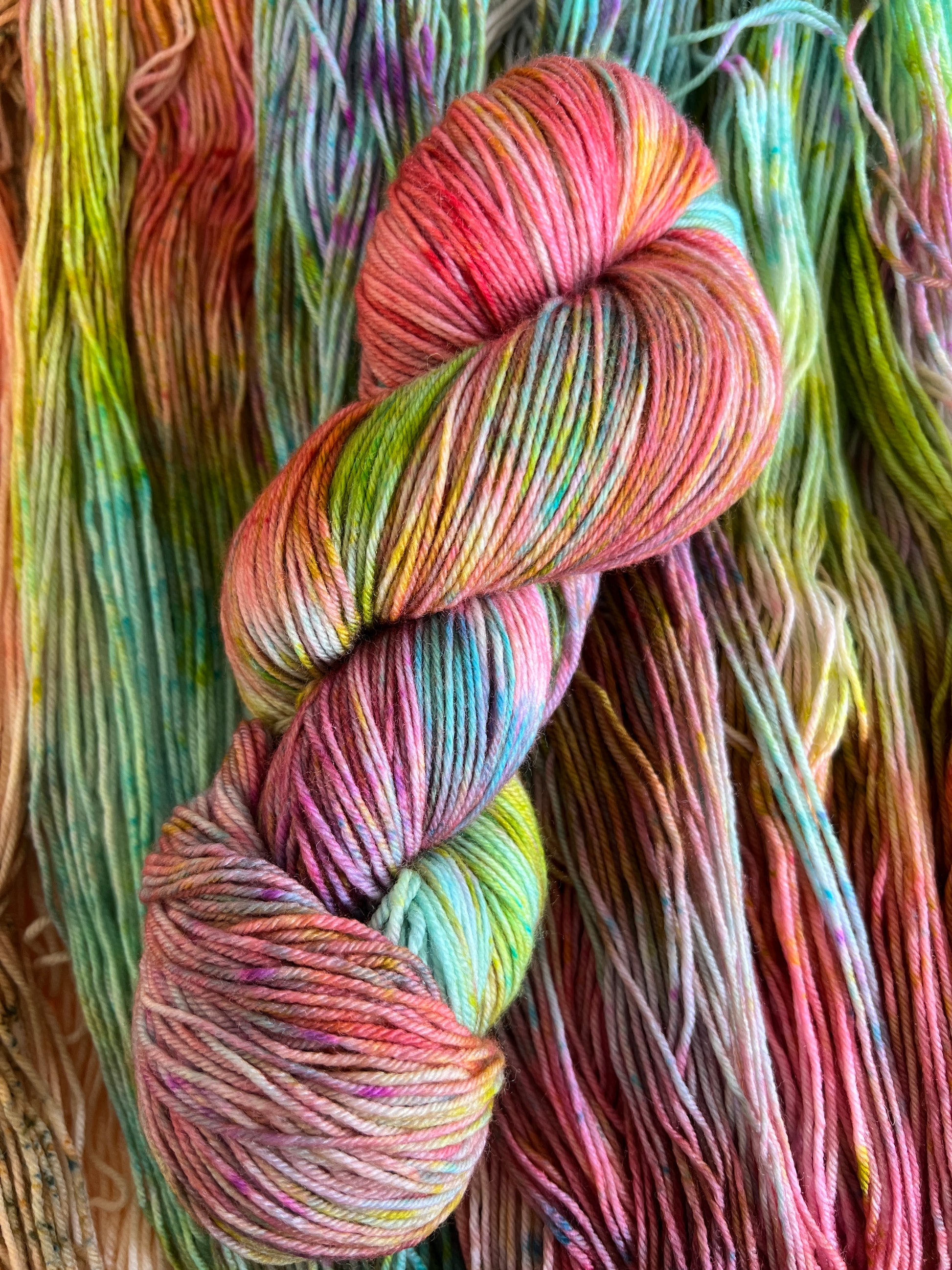 Tulips are Blooming Hand Dyed Yarn – Purls and Pines Yarn Co.